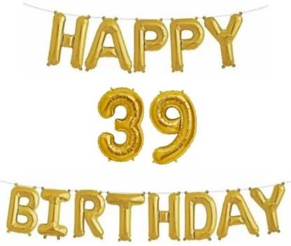Flipkart.com | naksh collection Solid Golden Solid Happy Birthday with ... Flipkart.com | naksh collection Solid Golden Solid Happy Birthday with ...