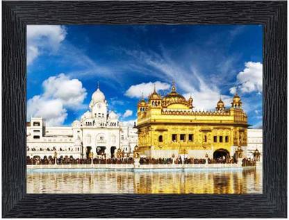 Poster N Frames Golden Temple Religious Frame Price in India - Buy ...