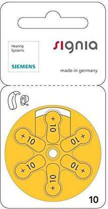 SUNIL sivantos 10 no. cells for hearing aids 10 no. cells from sivantos ...