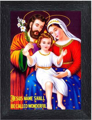 Poster N Frames Lord Jesus ,Mother marry Religious Frame Price in India ...
