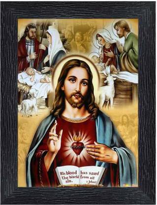 Poster N Frames Lord Jesus Religious Frame Price in India - Buy Poster ...