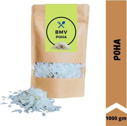 BMV Poha (Flattened Rice/Atukulu) - 1 Kg Poha Price in India - Buy BMV ...