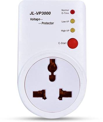 EMBox Automatic Voltage Protector for Home and Office Devices (Delay on ...