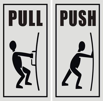Satya Push Pull Emergency Sign Price in India - Buy Satya Push Pull ...