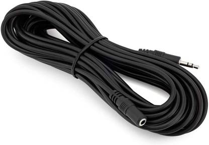 TECHON TV-out Cable Male to Female - 5 meter long HQ Stereo Audio ...