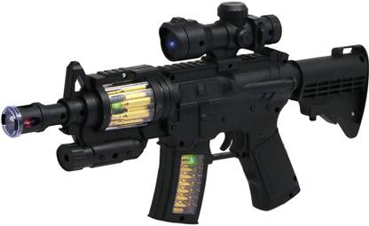 trending toys electric army musical toy gun with sound and light ...