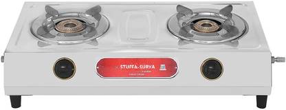 STUFFA SURYA LEOPARD Stainless Steel Manual Gas Stove Price in India ...