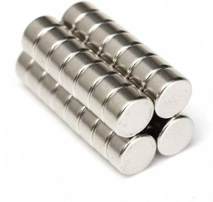 LineOn 50 pieces of 6mm x 3mm Neodymium Magnets - N52 Disc ...