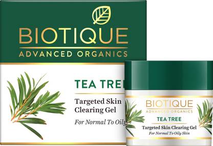 Biotique Advanced Organics Tea Tree Targeted Skin Clearing Gel for ...