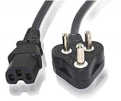 Techy-tech Power Cord 3 m 3 meter Meter Computer/Desktop/Pc/Smps ...