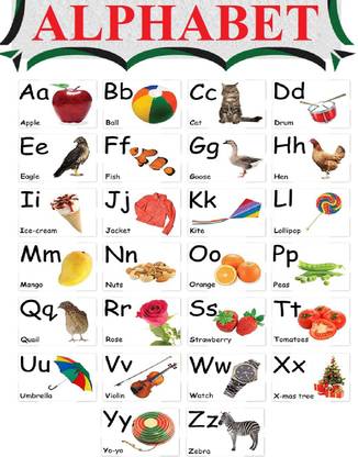 Kids Early Learning 16 Educational Charts : Perfect for Nursery ...