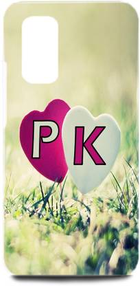 Dimora Back Cover for OPPO A52/CPH2061,P Loves K Name,P Name, K Letter ...