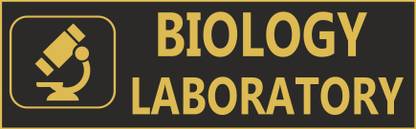 CREATIVE ADVERTISERS Biology Laboratory Emergency Sign Price in India ...