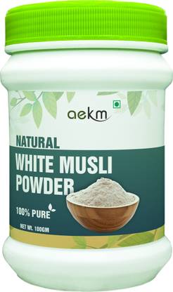 Aekm White Musli Powder ( Safed Musli ) 100 gm Price in India - Buy ...
