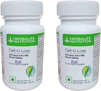 HERBALIFE Cell U Loss Tablets With Corn Silk Extracts Combo Pack Of 2 PCS Combo Price in India ...