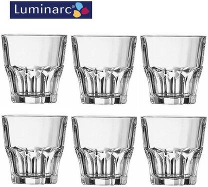 LUMINARC (Pack of 6) G3653 Glass Set Water/Juice Glass Price in India ...