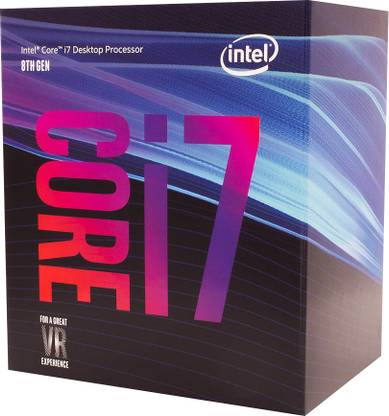 Intel Core i7-8700 (8th Gen) 3.2 GHz Upto 4.6 GHz LGA 1151 Socket 6 ...