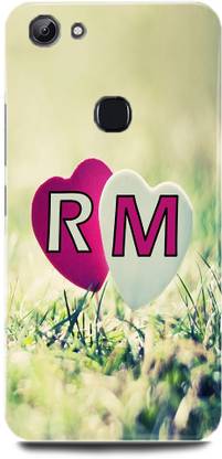 Ignite Back Cover for Vivo V7+, 1716,R Loves M Name,R Name, M Letter ...