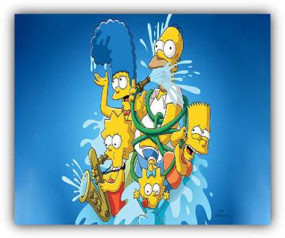 SKY DOT the simpsons bart simpson cartoon homer simpson Mousepad - SKY ...