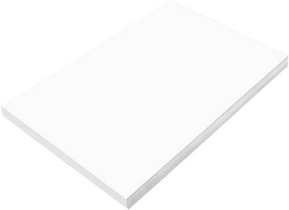 Flipkart.com | KRASHTIC A4 Size Ivory Sheet For Drawing ,Paint and Art Pack of 100 Sheet Plain ...