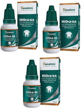 HIMALAYA HiOra-GA gum astringent gel for spongy, painful and bleeding ...