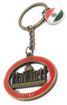 Key Era Taj Mahal India Oval Shape Key Chain Price in India - Buy Key ...