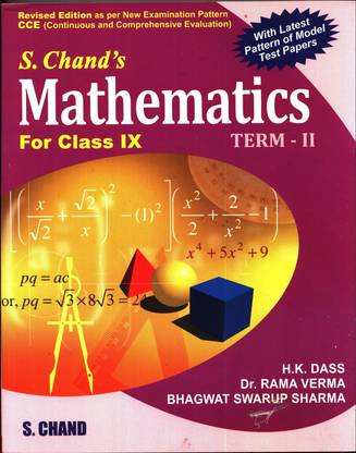S.Chands Mathematics for Class-IX(Term-II): Buy S.Chands Mathematics for Class-IX(Term-II) by ...