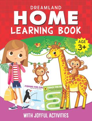 Home Learning Book - With Joyful Activities Age 3+: Buy Home Learning ...