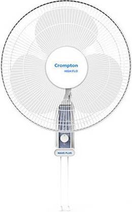 Crompton High Flo Wave Plus 400 mm Silent Operation 3 Blade Wall Fan ...