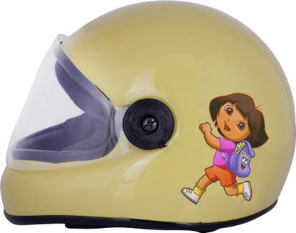 Sage Square Adjustable "Dora" Cartoon Design Full Face Helmet, Kids ...