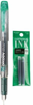 PLATINUM PREPPY GREEN MEDIUM WITH INK CARTRIDGE. Fountain Pen - Buy ...