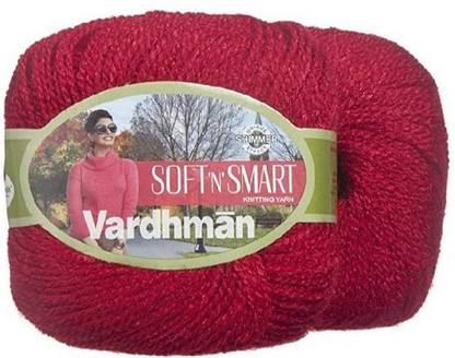 Vardhman Wool Soft n Smart Wool Soft Fingering Crochet Yarn 300gm ...