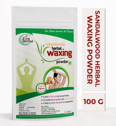 Jiya Herbal Natural Sandalwood Waxing Powder for Naturally Instant ...