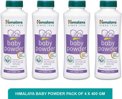 HIMALAYA Baby Powder | Best Baby Powder For Newborn(pack of 4)400g ...