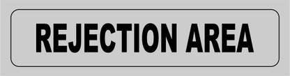 madhusigns MADHU -Grey color 3mm Form sheet - Rejection Area Signboard ...