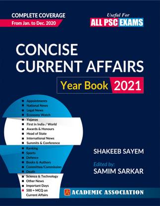 Concise Current Affairs Year Book 2021: Buy Concise Current Affairs Year Book 2021 by SAMIM ...