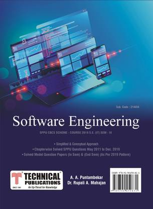 Software Engineering for SPPU 19 Course (SE - IV - IT - 214454): Buy ...
