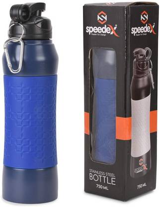 SPEEDEX Easy Grip Stainless Steel Fridge Water Bottle Office Sports ...