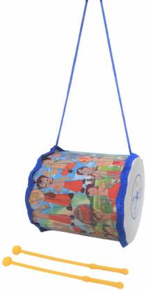 Joy Stories Musical Drum Set for Kids, Large Punjabi Dhol, Music Play ...