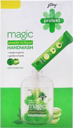 Godrej Protekt Magic Powder to Liquid Hand Wash Box - Price in India ...