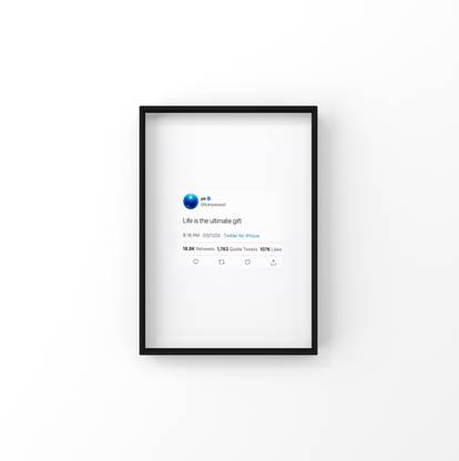 Twitter Quote - Kanye West -Motivational Poster A3 Size Premium glossy ...