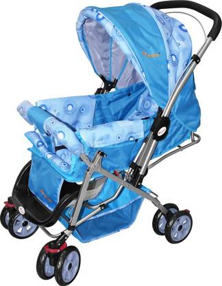 Infanto Babylove Stroller Pram - Buy 3 Position Pram for 0 - 2 Years