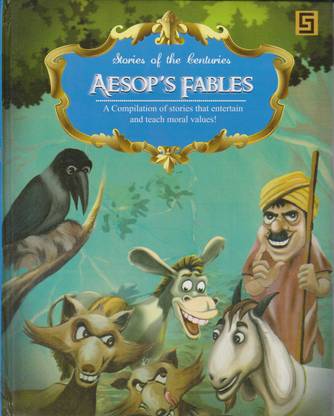 Aesop's Fables - Moral stories for Kids (Pack of 4) - Aesop's Fable ...