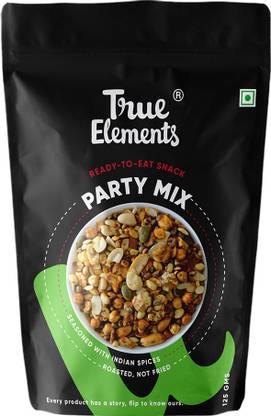 True Elements Party Mix - High Protein | Nutritious Spicy Mix of ...