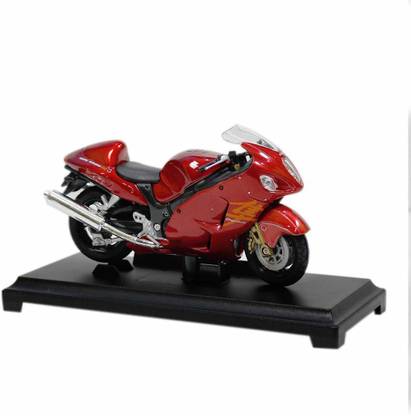 Welly Suzuki Hayabusa Die Cast Motorbike Model Scale 1:18 - Suzuki ...