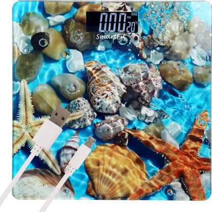 SmartFit Rechargeable Digital Weighing Scale Electronic Weight Machine ...