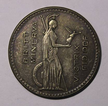 Prideindia Brit Minerva Victrix Fid Def ( 1837 ) Pack of 1 Extremely ...