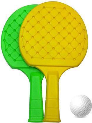 Medivedas Mini Badminton Plastic Racket Set | Table Tennis with Ball ...