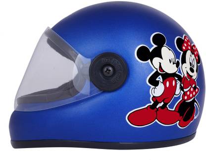 Sage Square Adjustable Minnie Mickey Cartoon Full Face Helmet, Kids ...