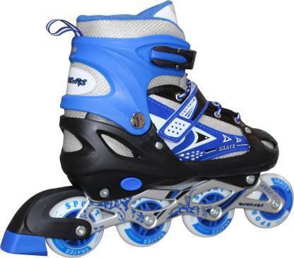 AKSHAT Inline Skates High Performance Aluminium Body 6-8 Uk Size ...